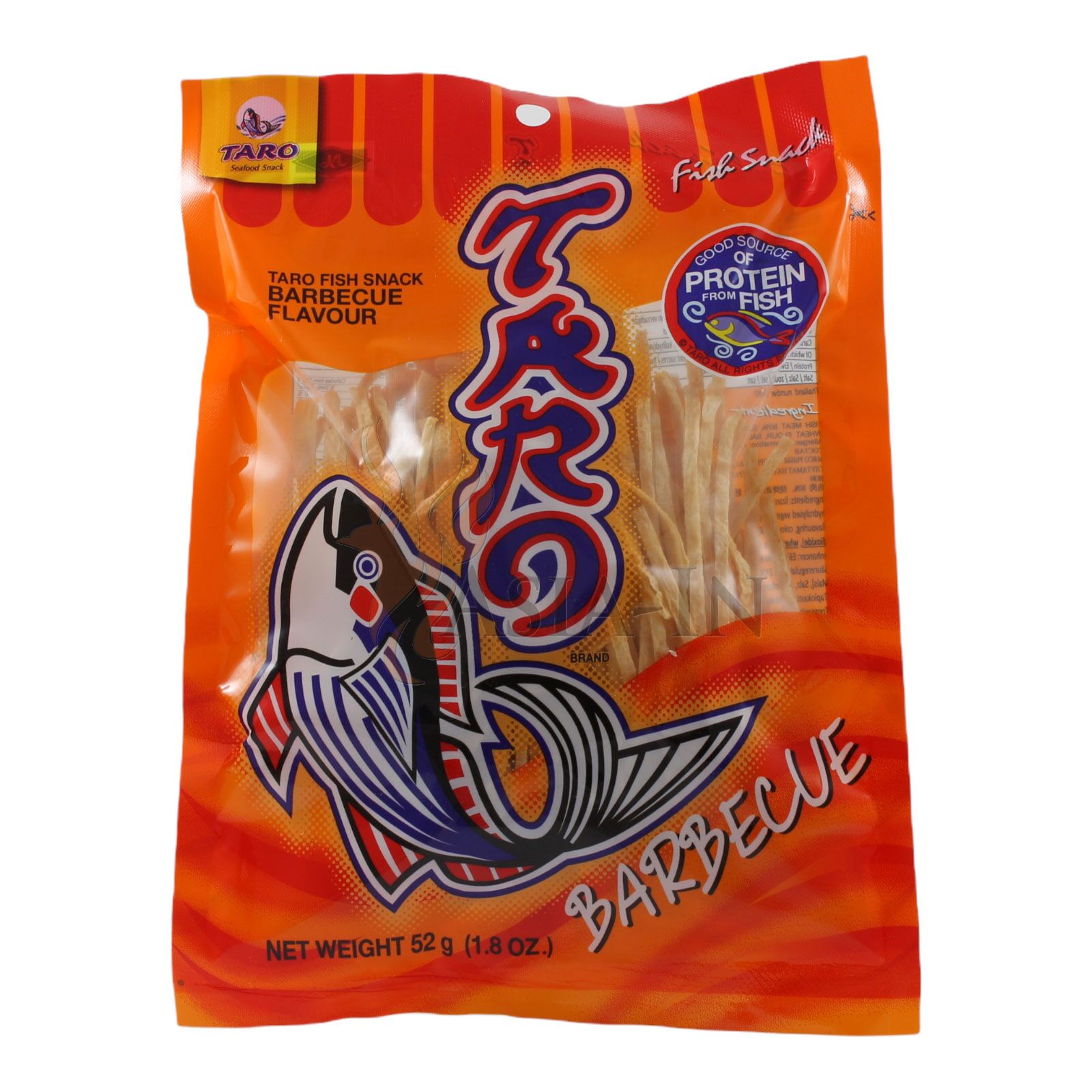 Taro BBQ Fisch Snack 52g
