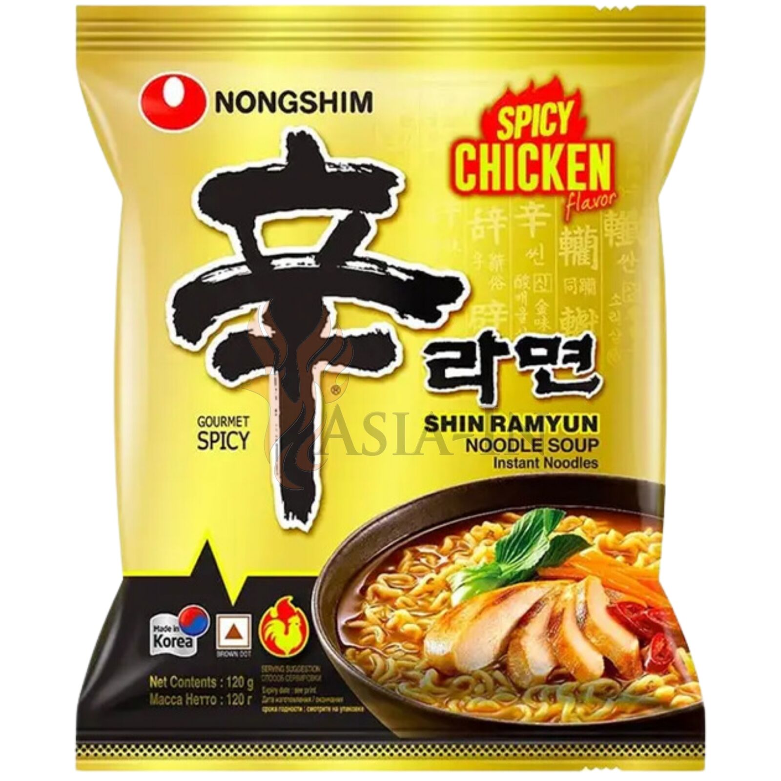 Nongshim - Shin Ramyun Gourmet Spicy - Spicy Chicken 120 g